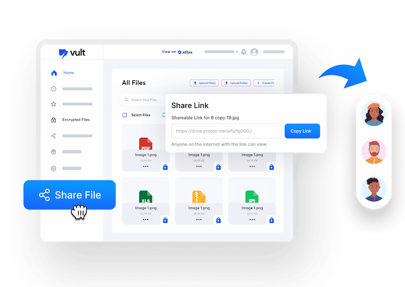 Private & Secure Sharing